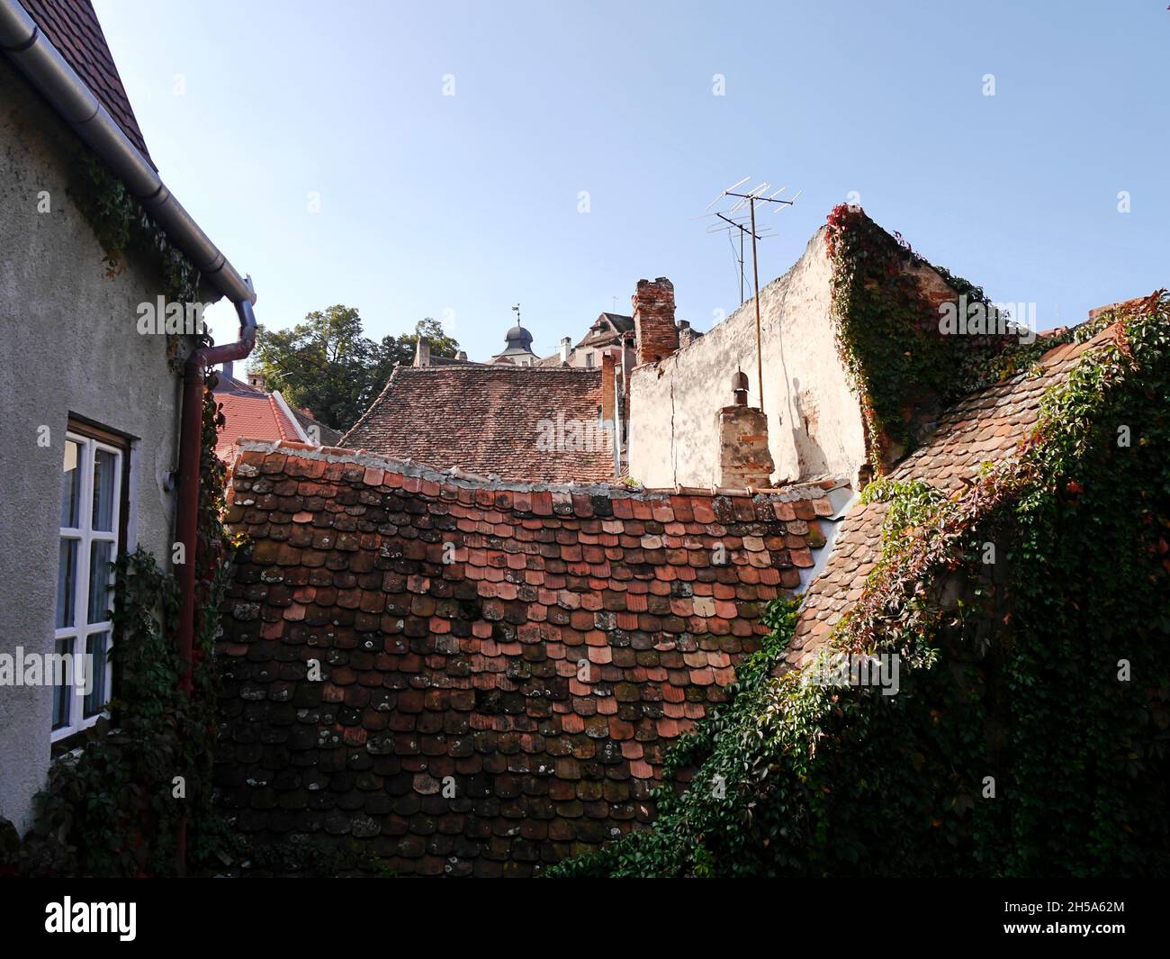 Rooftops sibiu old town hi-res stock photography and images - Alamy