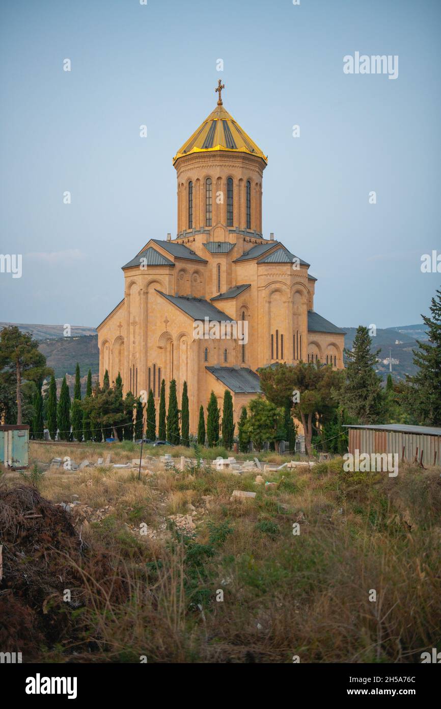one cathedral of the Georgian Orthodox Church Stock Photo - Alamy