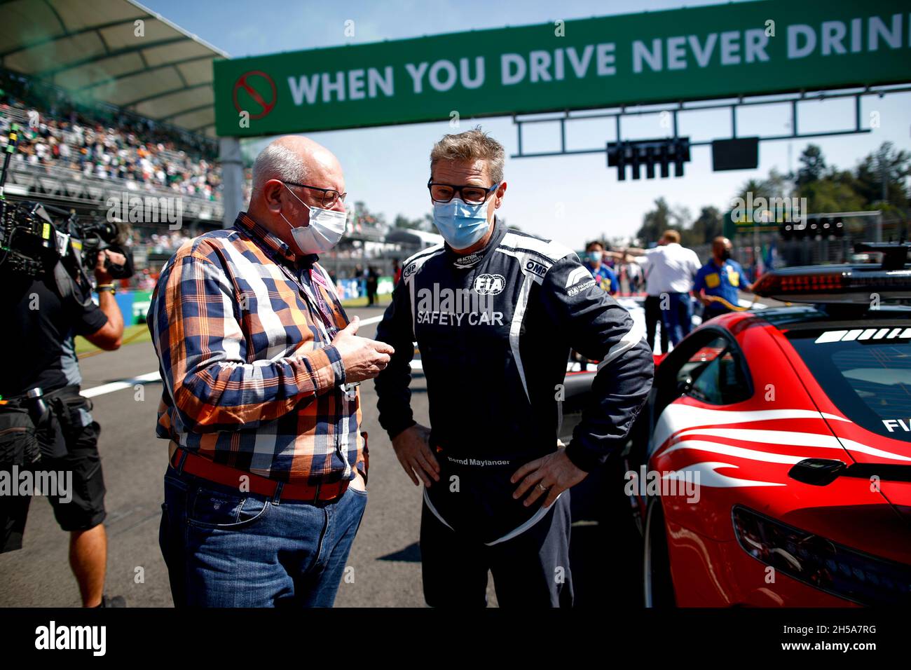 Mexico City, Mexico. 7th Nov, 2021. Bernd Maylander (GER, F1 Safety Car ...