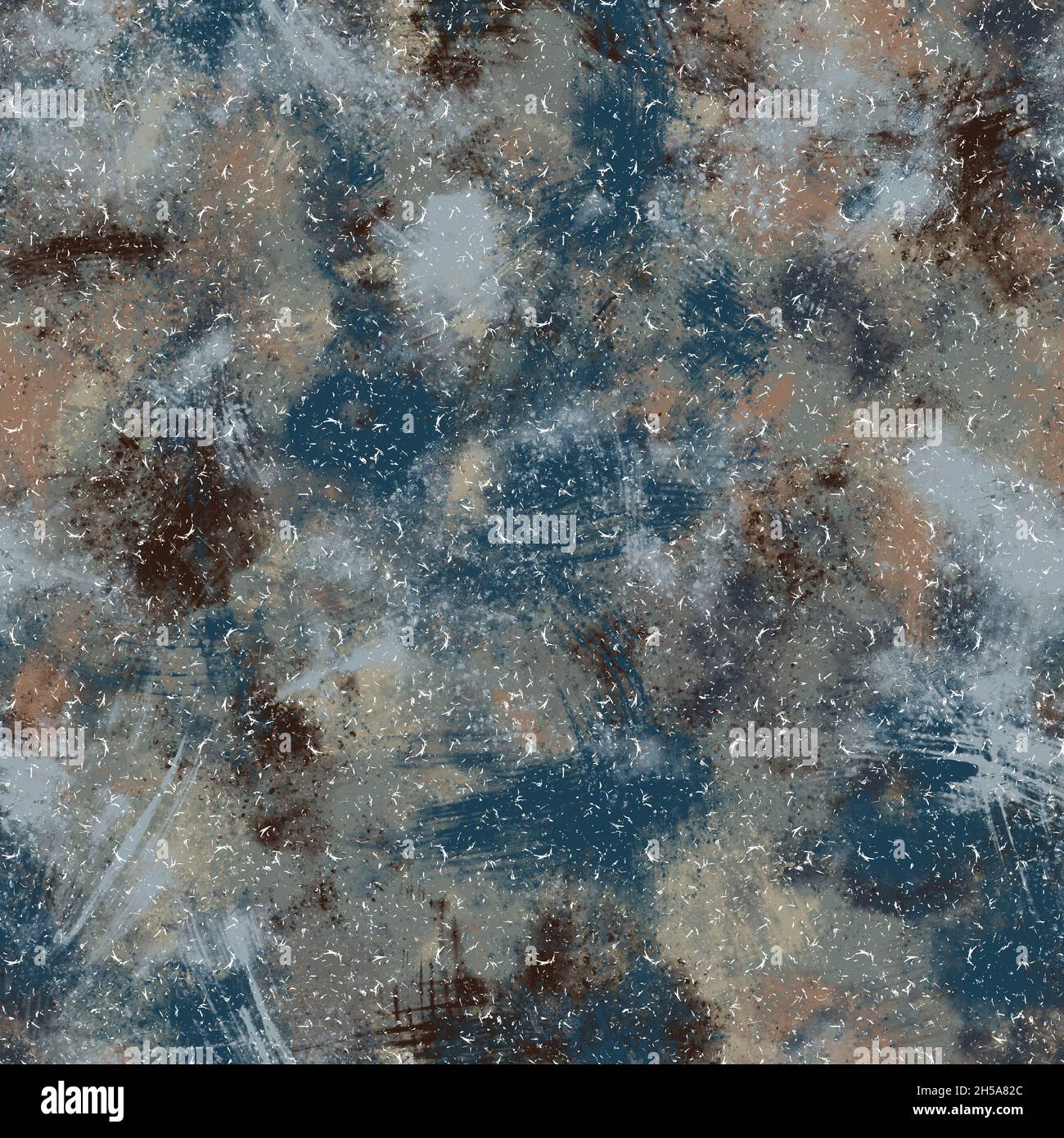Seamless neutral tan and white distressed grungy motif surface pattern ...