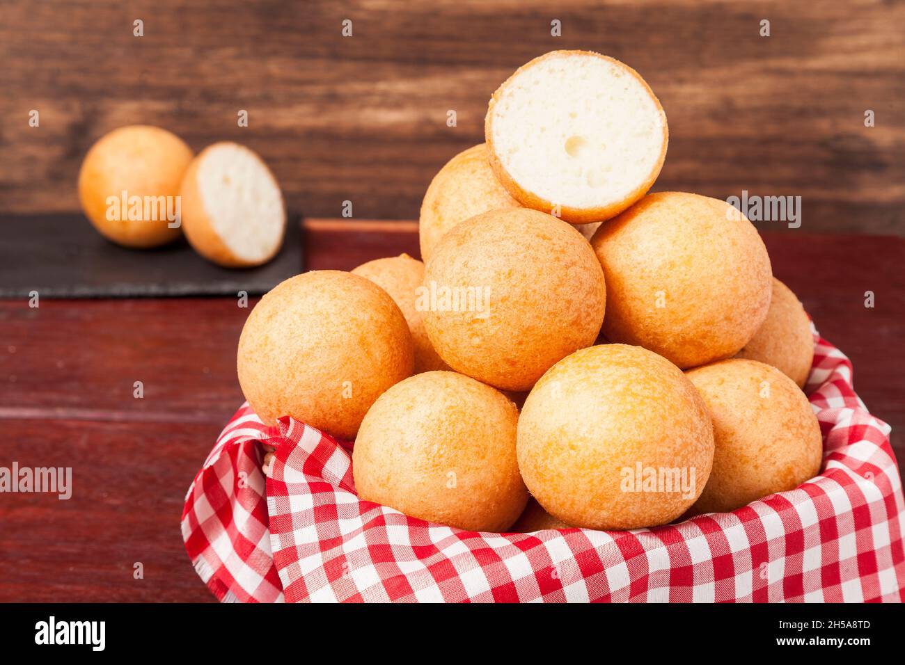 Buñuelo; Traditional Food Colombian - Deep Fried Cheese Bread, Photo On ...
