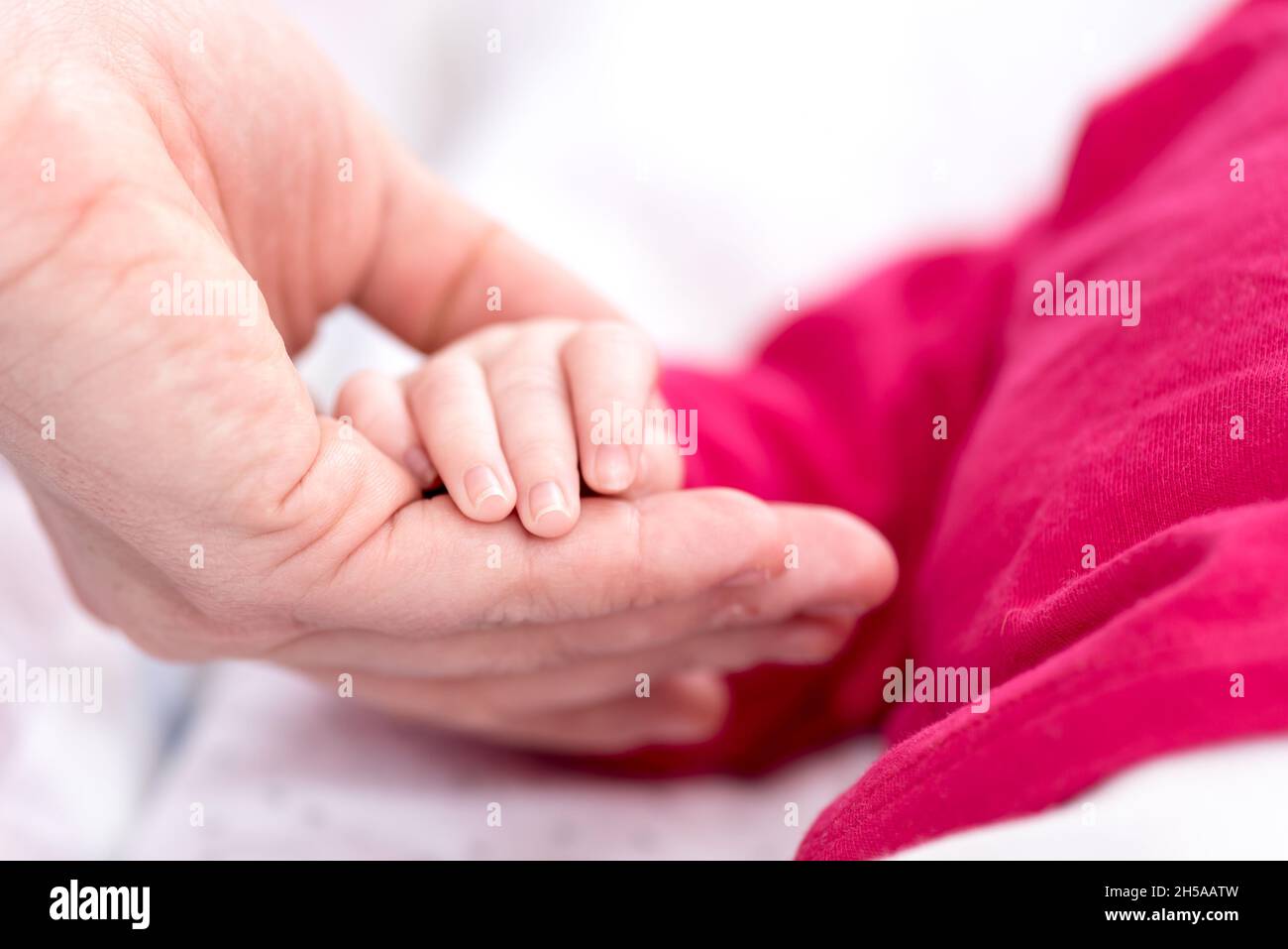 Father hand holding tiny baby hand Stock Photo - Alamy