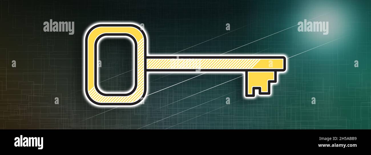 Illustration of a solution concept Stock Photo - Alamy