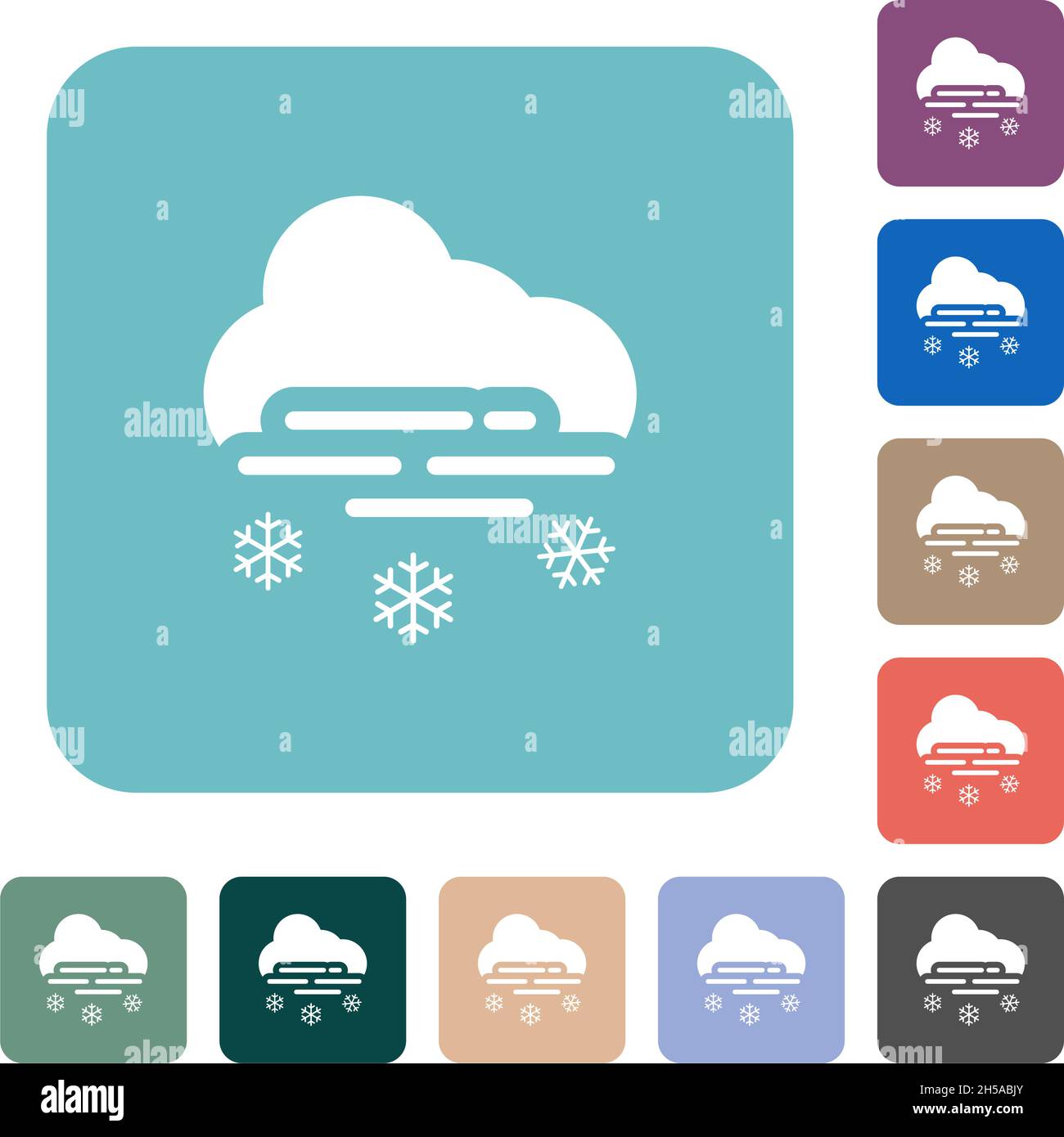Cloudy and misty day Stock Vector Images - Alamy