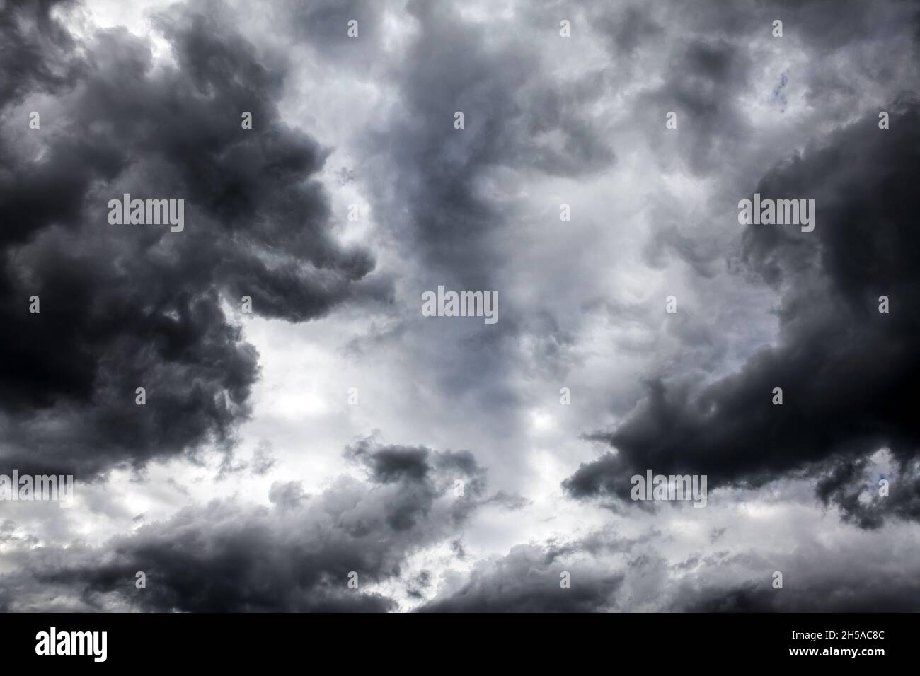 Dark and Dramatic Storm Clouds Area Background Stock Photo - Alamy