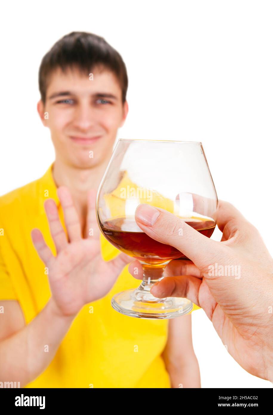 Teen no to alcohol hi-res stock photography and images - Alamy