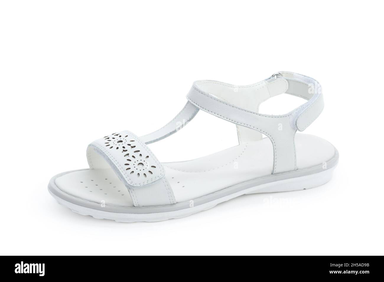 Kids shoes isolated on white background front view Stock Photo - Alamy