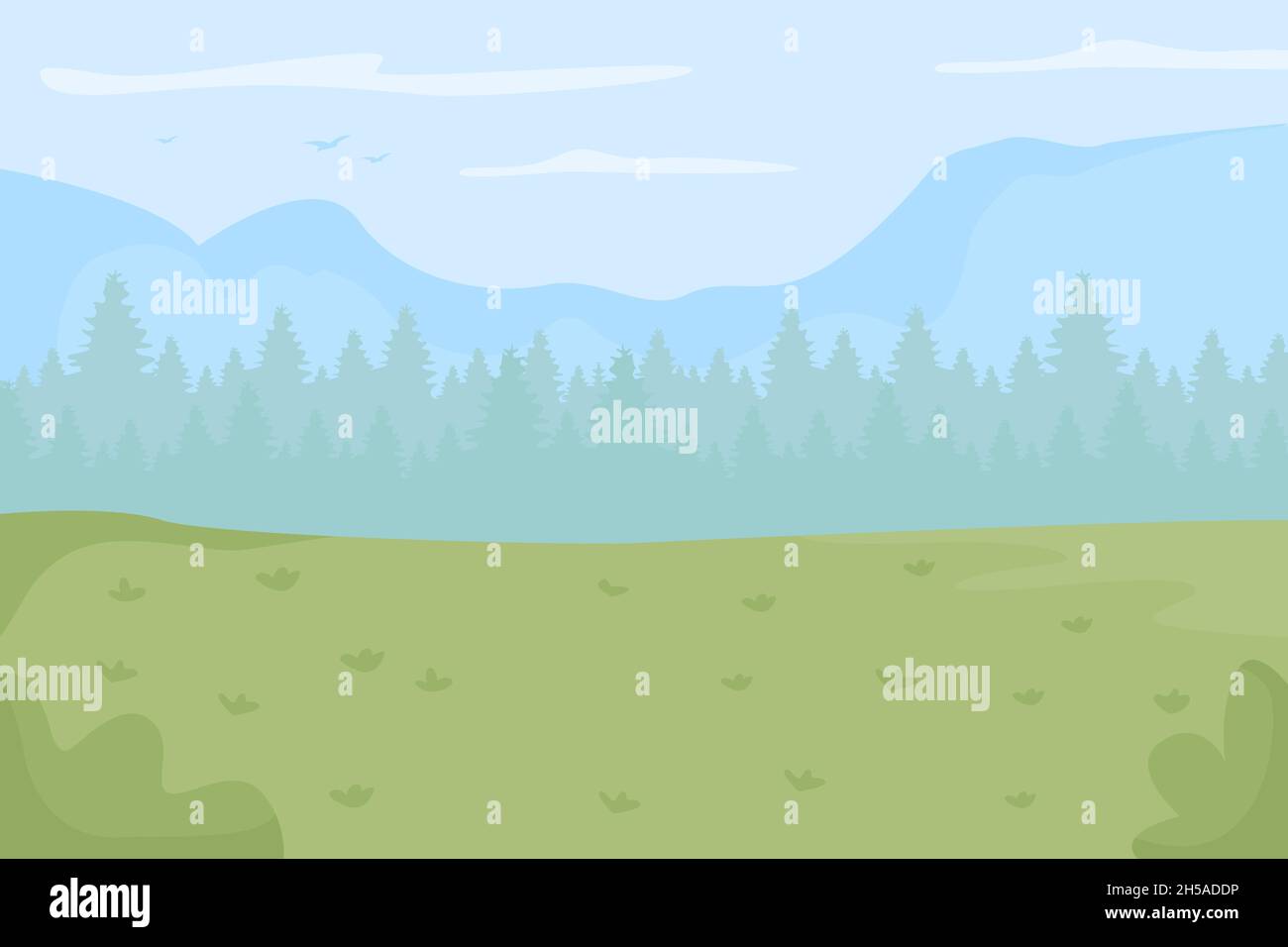 Recreational green space Stock Vector Images - Alamy