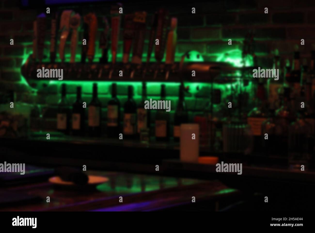 Blur Background Bar and Restaurant Stock Photo - Alamy