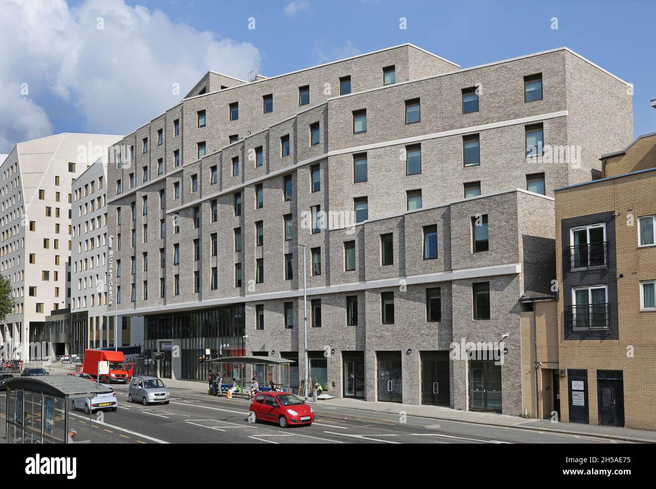New student accommodation building by Student Castle, Lewes Road ...