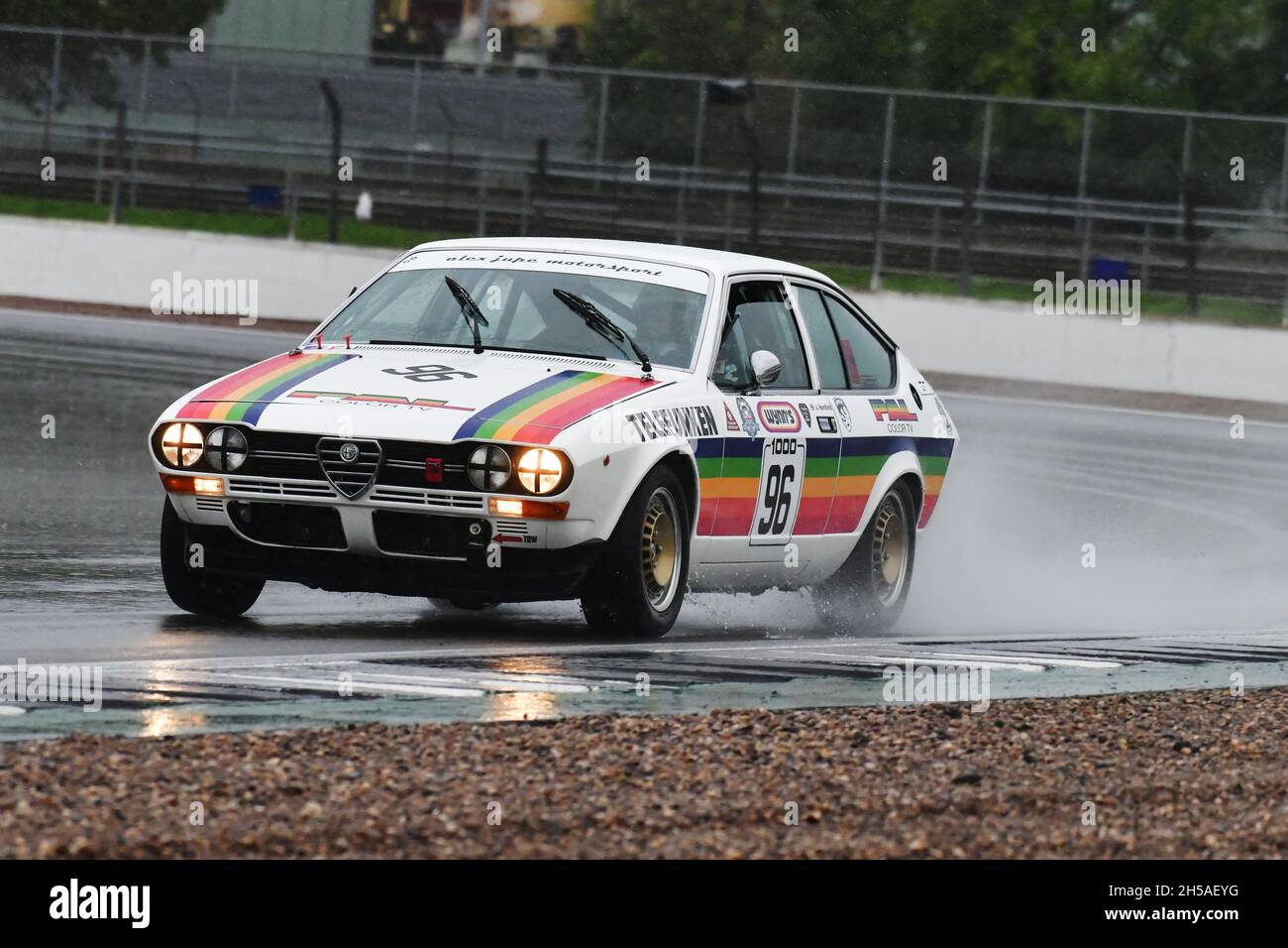 Jonathan Horsfield, Alfa Romeo Alfetta GTV, HRDC Dunlop Allstars and ...