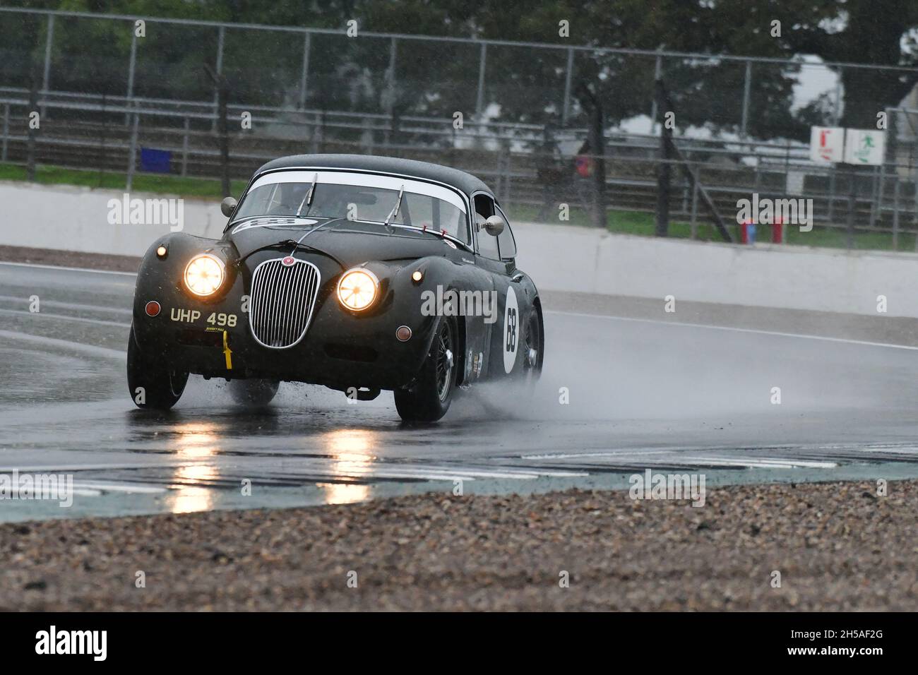 Marc Gordon, Jaguar XK150S FHC, HRDC Dunlop Allstars and Classic Alfa ...