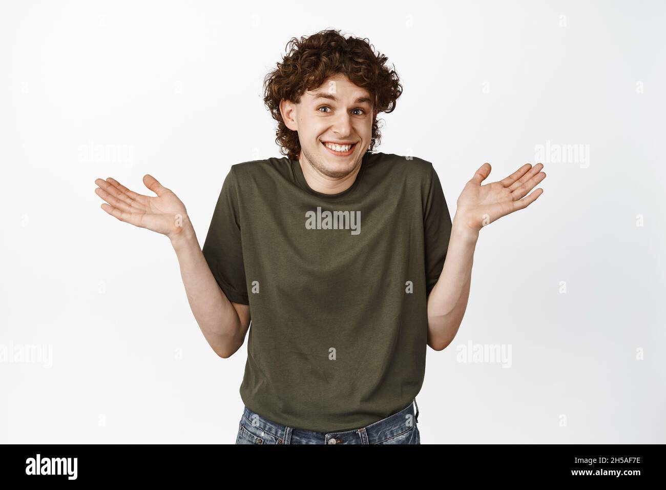 Person shrugging silhouette hi-res stock photography and images - Alamy