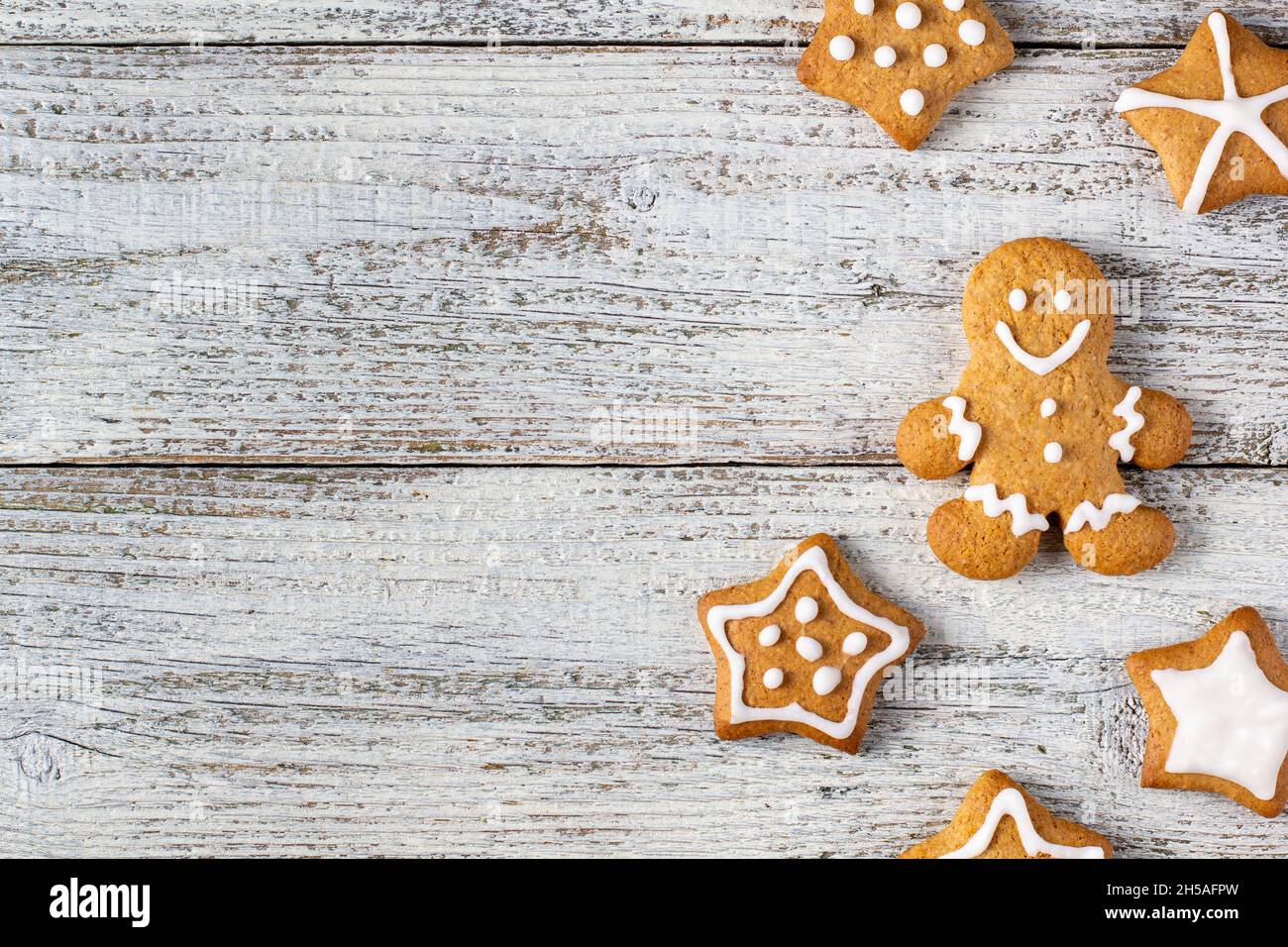 Gingerbread man border hi-res stock photography and images - Alamy