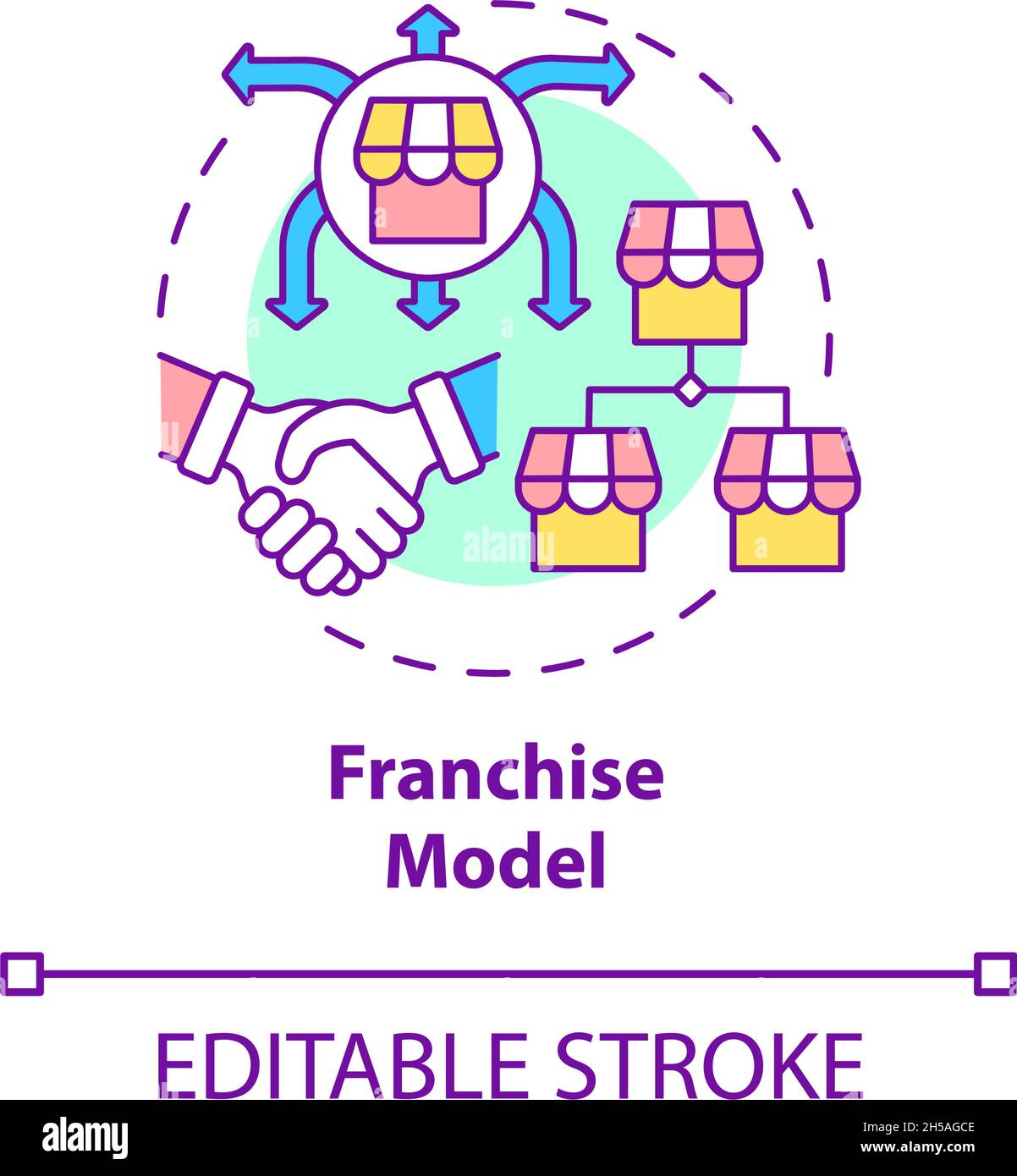 Franchise logo Stock Vector Images - Alamy