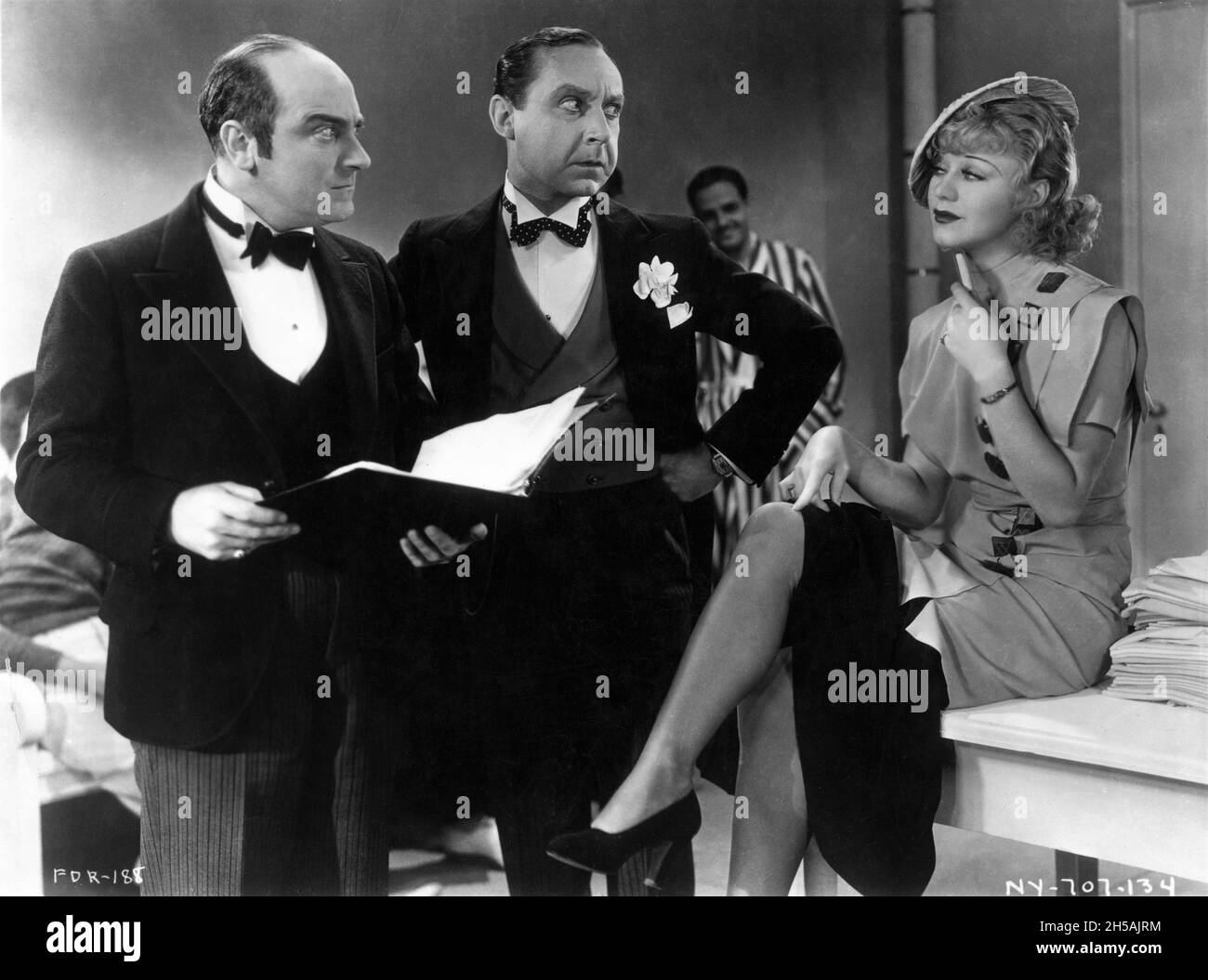 ERIC BLORE FRANKLIN PANGBORN and GINGER ROGERS in FLYING DOWN TO RIO ...