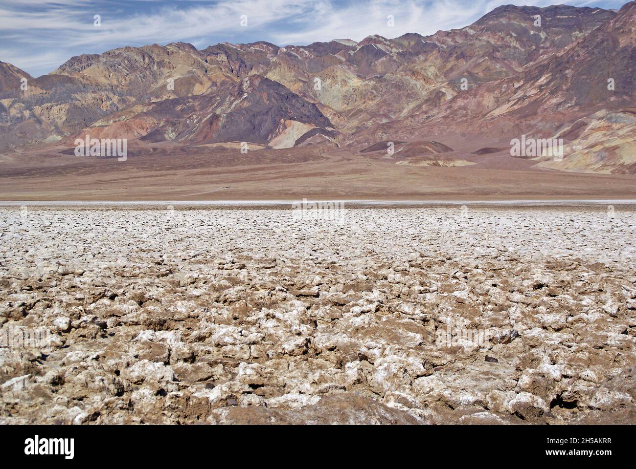 Death Valley in California: The Devil's Golf Course Stock Photo - Alamy