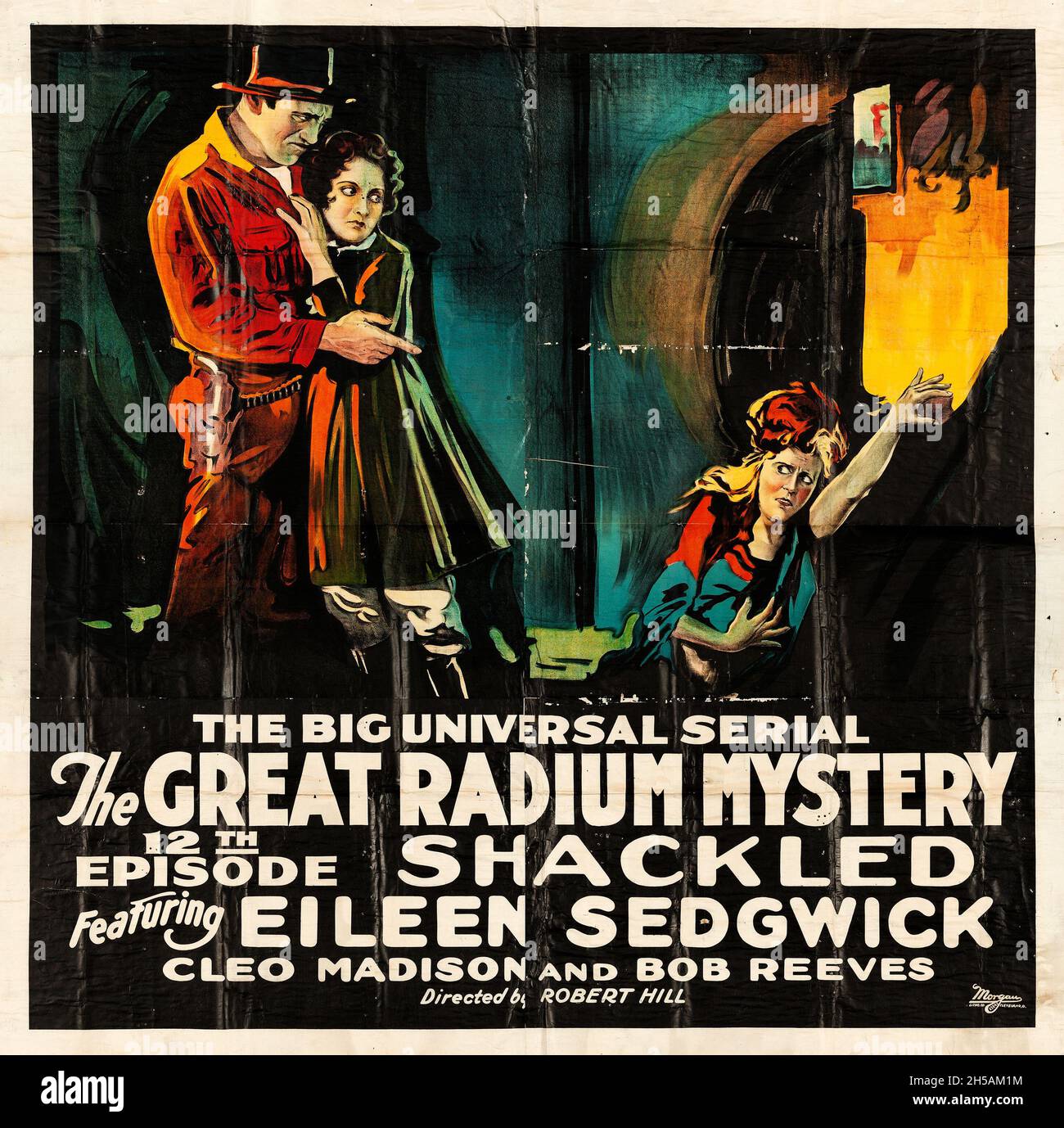 Vintage Movie poster: The Great Radium Mystery (Universal, 1919). Six ...