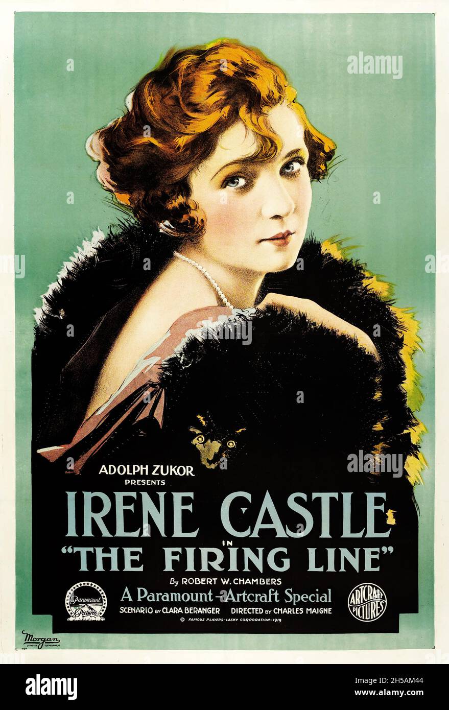 Vintage Movie poster: Irene Castle in The Firing Line (Paramount, 1919 ...