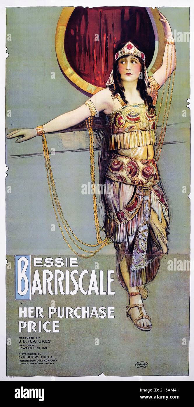 Vintage Movie poster: Her Purchase Price (Exhibitors Mutual ...