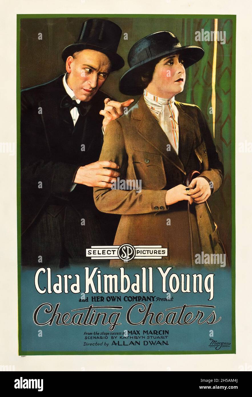Vintage Movie poster: Cheating Cheaters (Select, 1919). One Sheet ...