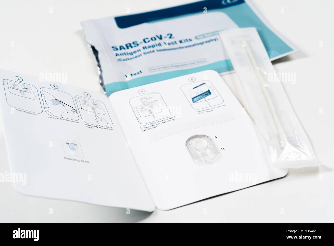 Nakhon Ratchasima, THAILAND - Oct 10, 2021: Close up Coronavirus(Covid ...