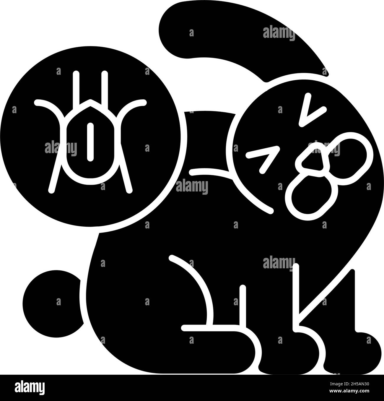 Itching skin Black and White Stock Photos & Images - Alamy