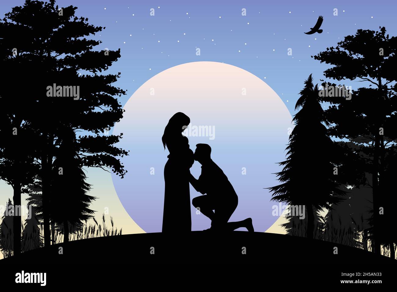 Man fall silhouette Stock Vector Images - Alamy