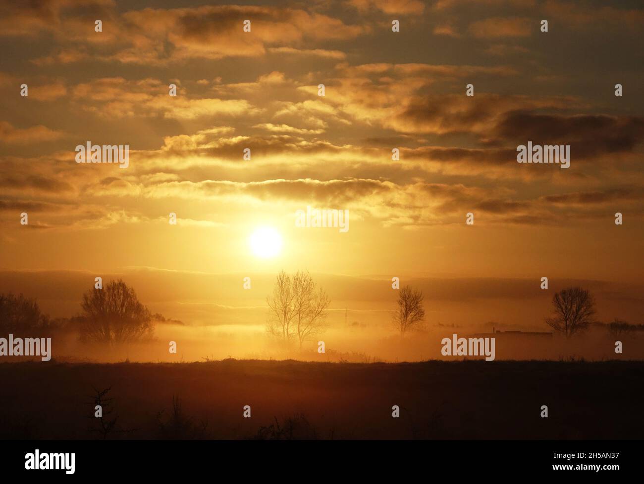Spring day sunrise hi-res stock photography and images - Alamy