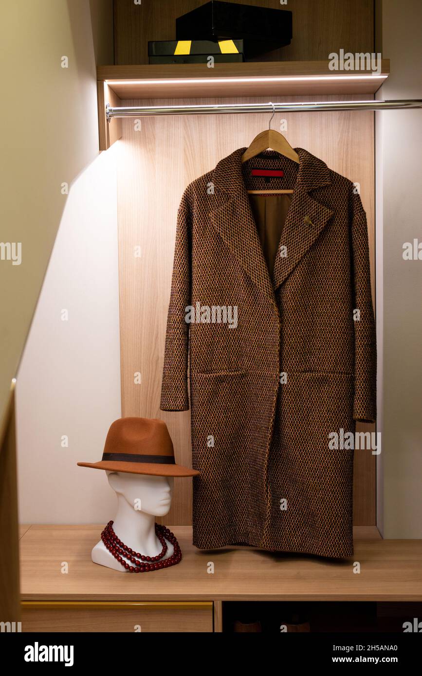 Dressing room with wardrobe hi-res stock photography and images - Alamy