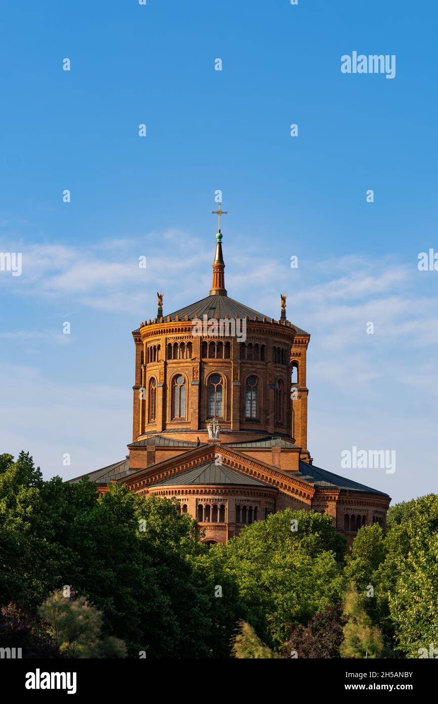 The Church St. Thomas (German: Thomaskirche) in the Kreuzberg district ...