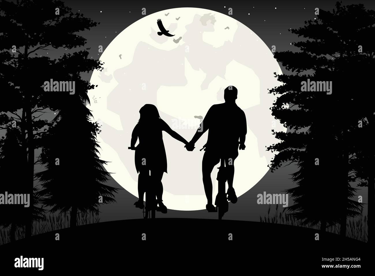 Man fall silhouette Stock Vector Images - Alamy