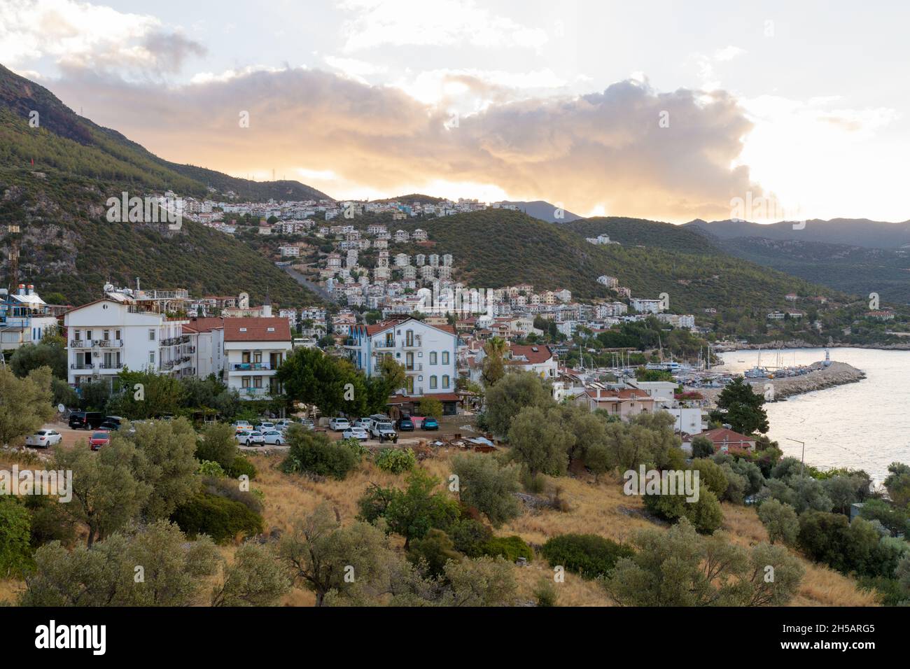 Kas resort town in turkey hi-res stock photography and images - Alamy