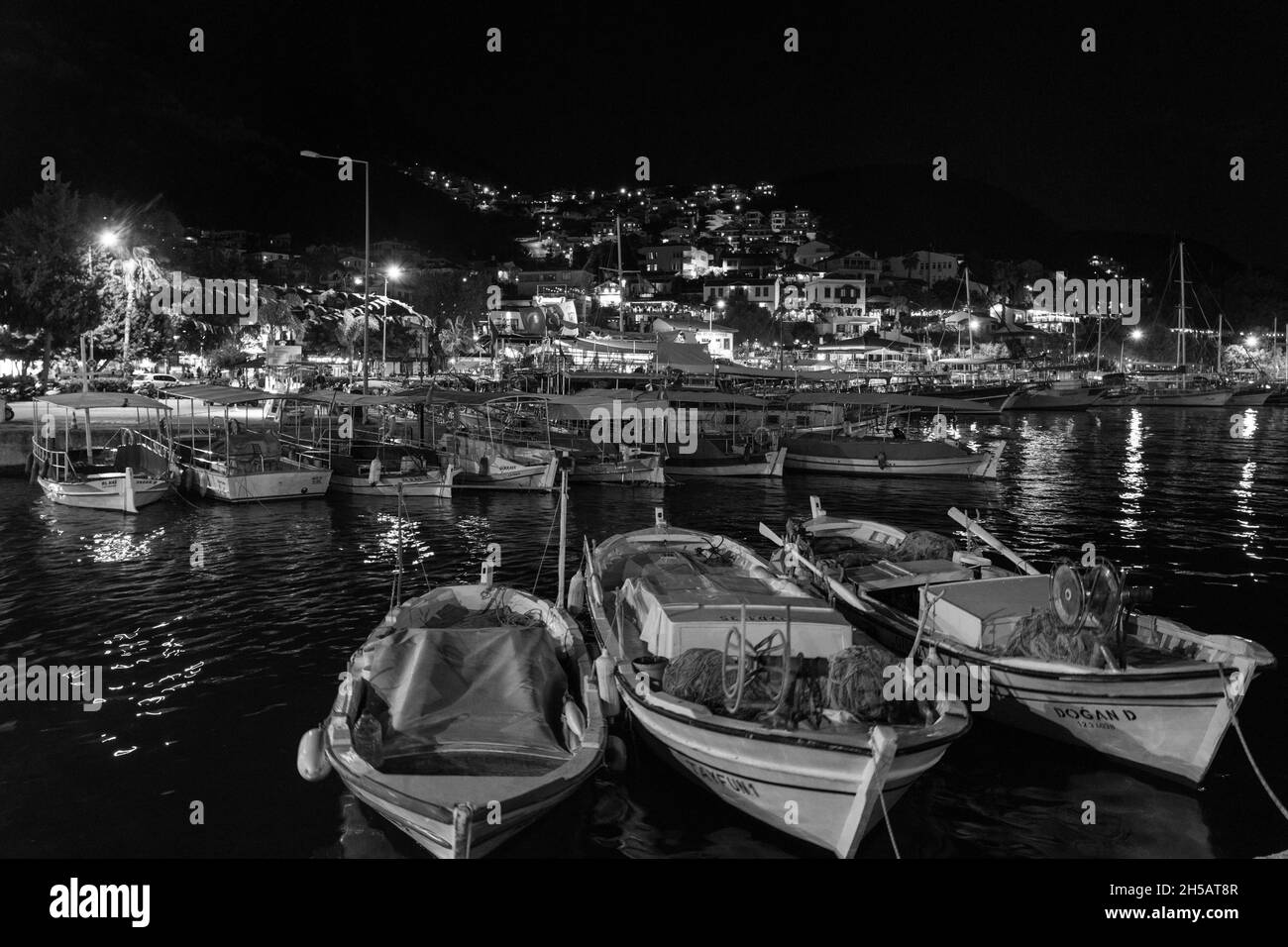 Kas turkey night view hi-res stock photography and images - Alamy