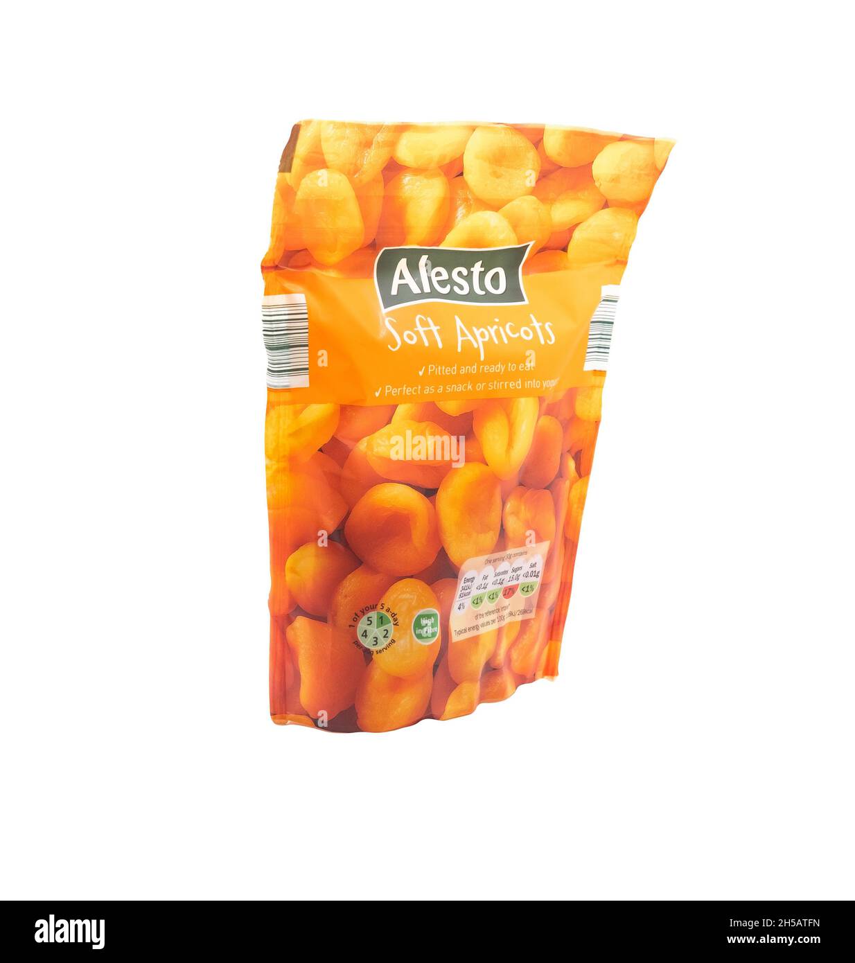 Norwich, Norfolk, UK – November 2021. A packet of Alesto branded dried ...