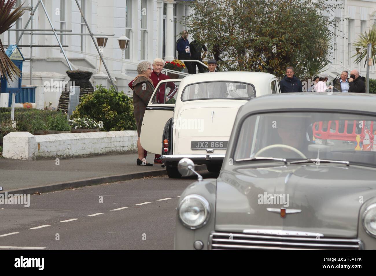 Steve Coogan Llandudno, North Wales 9 November 2021. Actor Steve Coogan ...