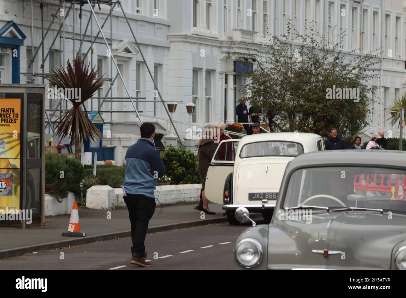 Steve Coogan Llandudno, North Wales 9 November 2021. Actor Steve Coogan ...