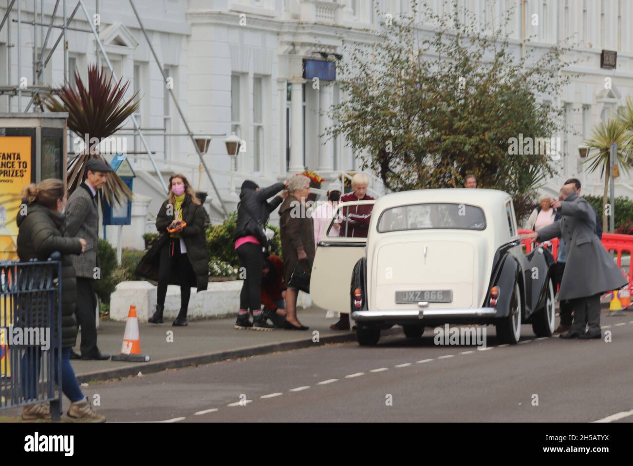 Steve Coogan Llandudno, North Wales 9 November 2021. Actor Steve Coogan ...