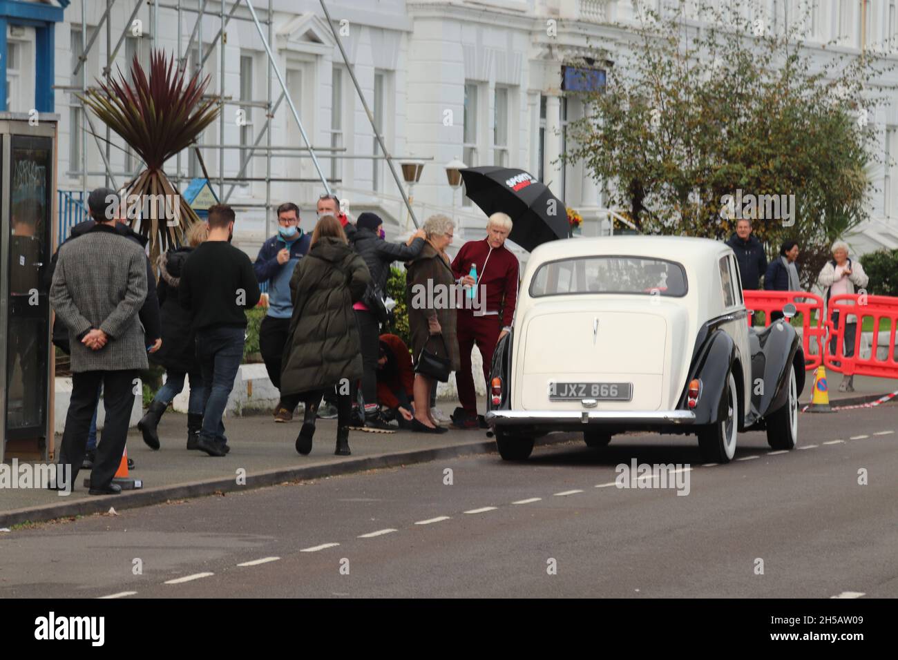 Steve Coogan Llandudno, North Wales 9 November 2021. Actor Steve Coogan ...