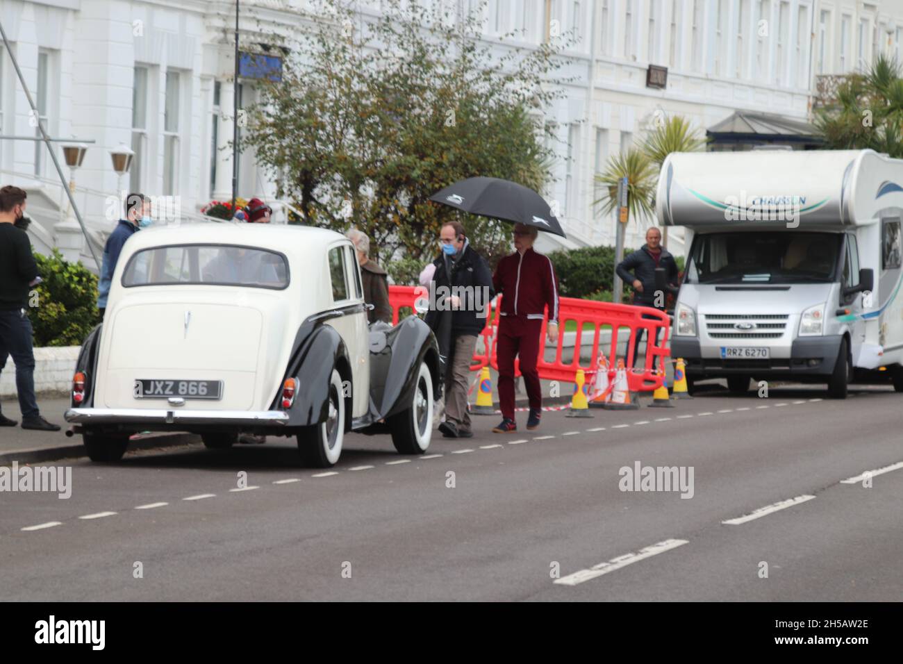 Steve Coogan Llandudno, North Wales 9 November 2021. Actor Steve Coogan ...