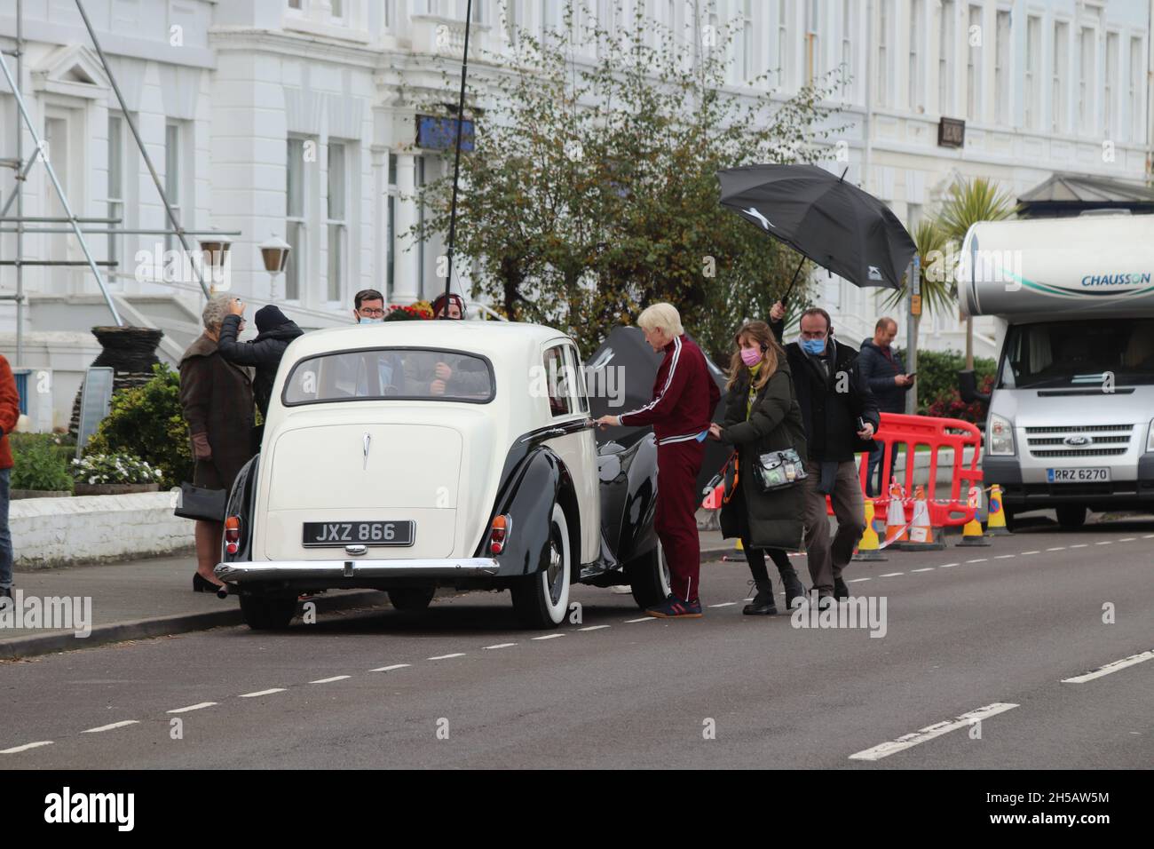 Steve Coogan Llandudno, North Wales 9 November 2021. Actor Steve Coogan ...