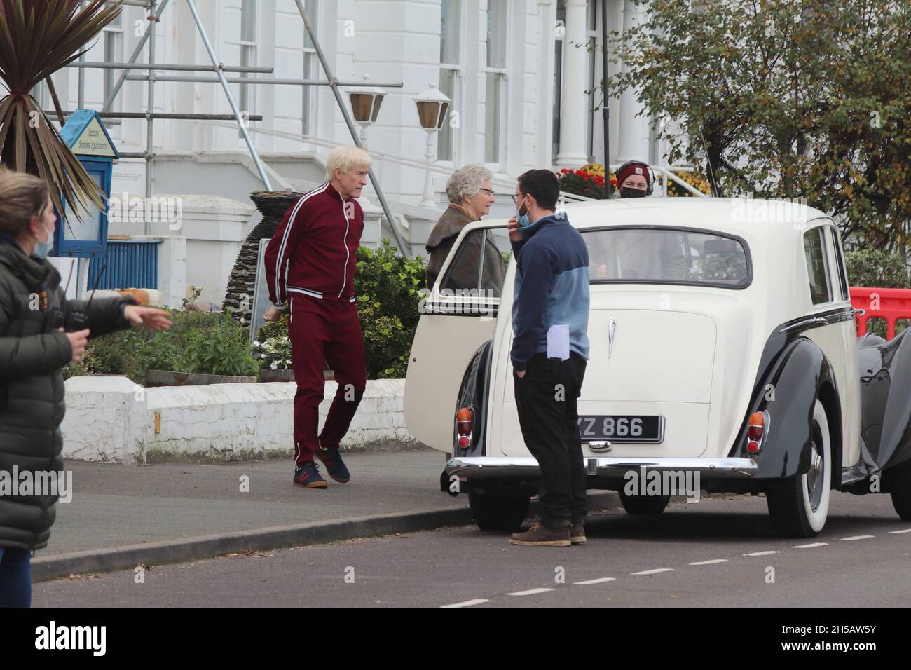 Steve Coogan Llandudno, North Wales 9 November 2021. Actor Steve Coogan ...