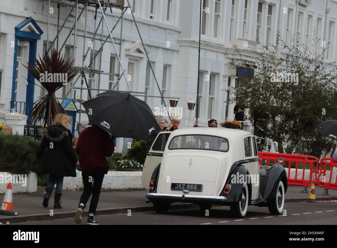 Steve Coogan Llandudno, North Wales 9 November 2021. Actor Steve Coogan ...