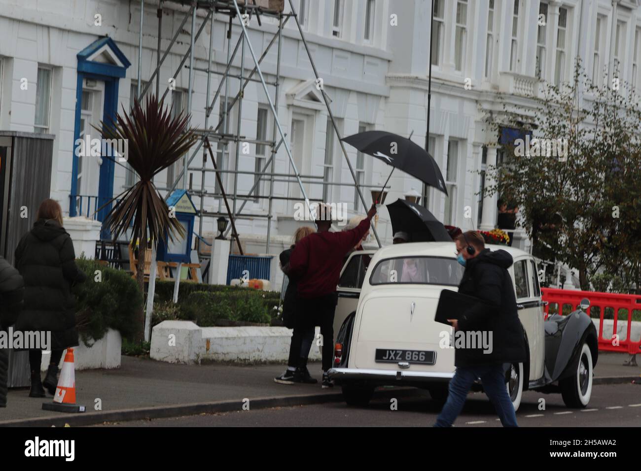 Steve Coogan Llandudno, North Wales 9 November 2021. Actor Steve Coogan ...