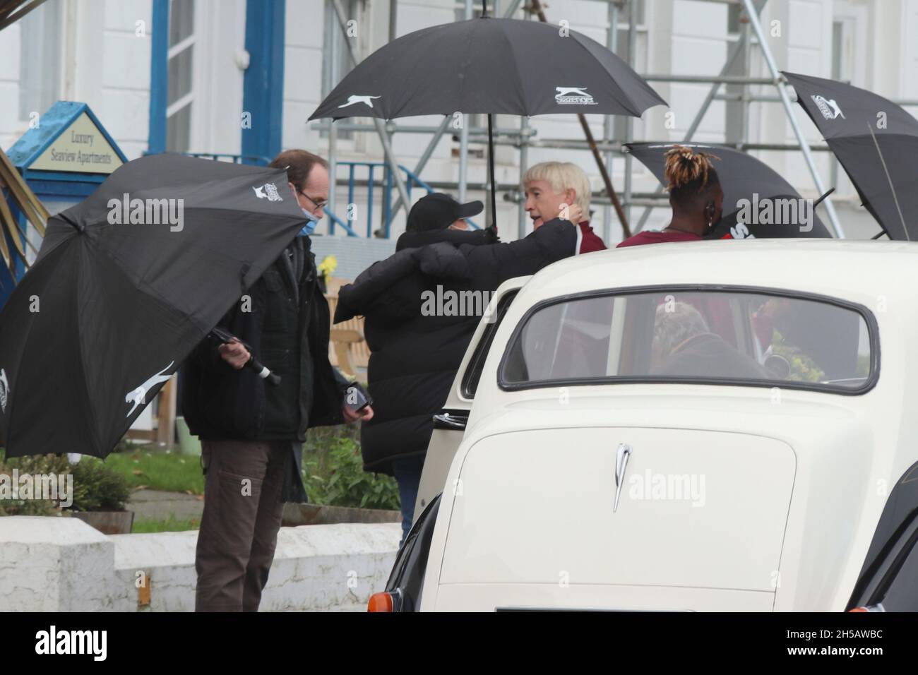 Steve Coogan Llandudno, North Wales 9 November 2021. Actor Steve Coogan ...