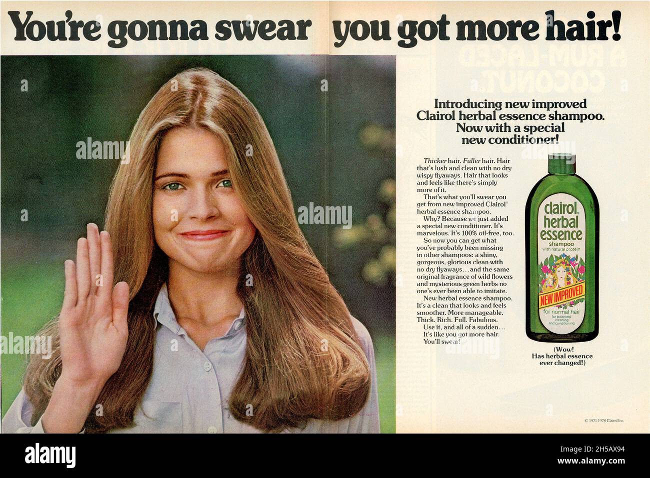 Herbal Essence Shampoo Ads