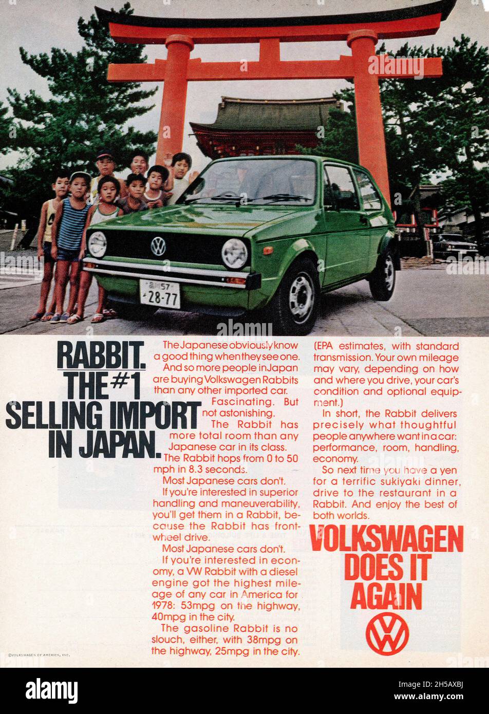 1978 advertising hi-res stock photography and images - Alamy