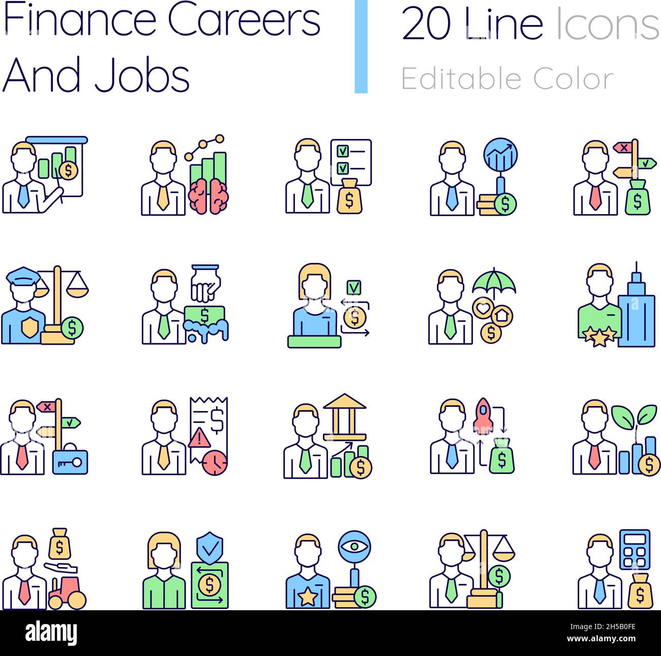 Careers office Stock Vector Images - Alamy