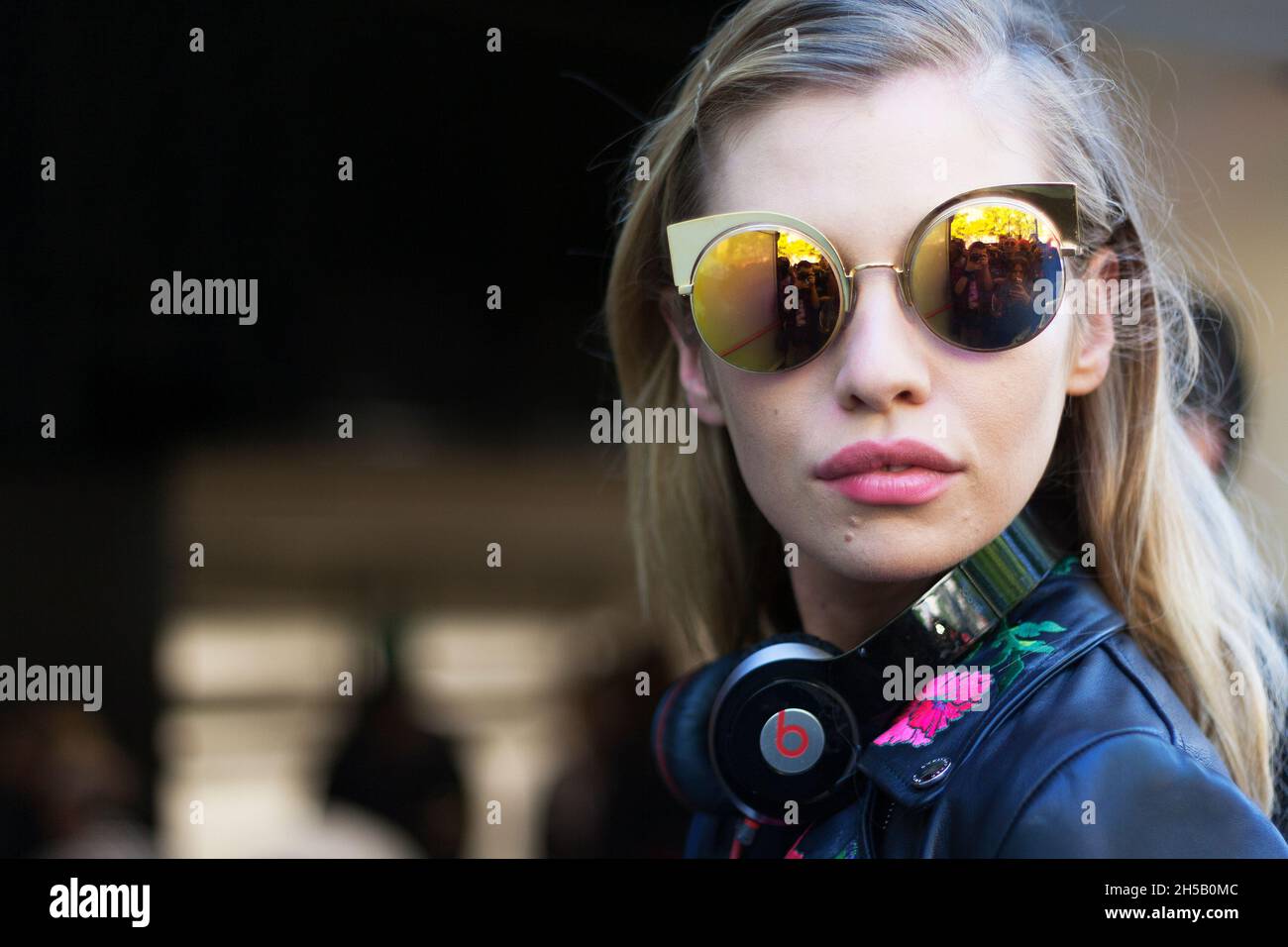 Super model Stella Maxwell for Fendi fashion show in Milan, Italy 24 ...