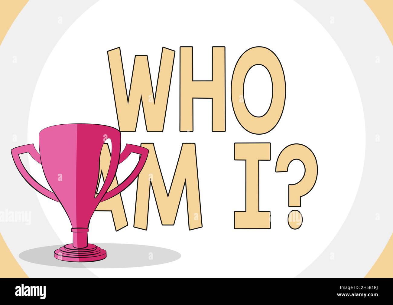 Conceptual display Who Am I Question. Business concept asking about ...